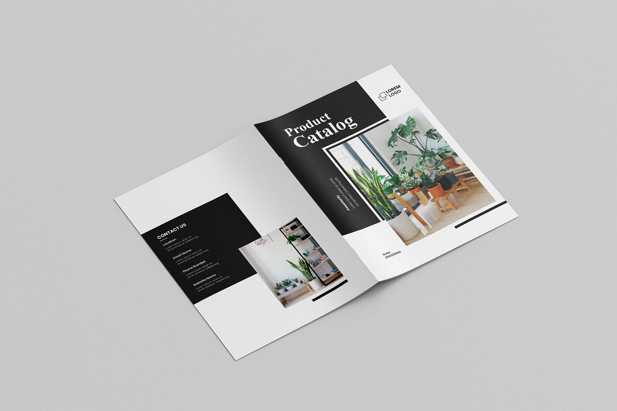 Minimal Product catalog template | Creative Market