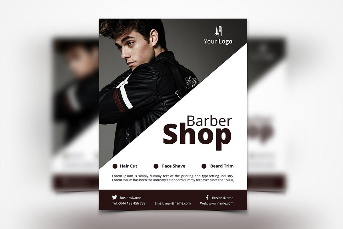 Hair Style Flyers, a Flyer Template by Creatricks