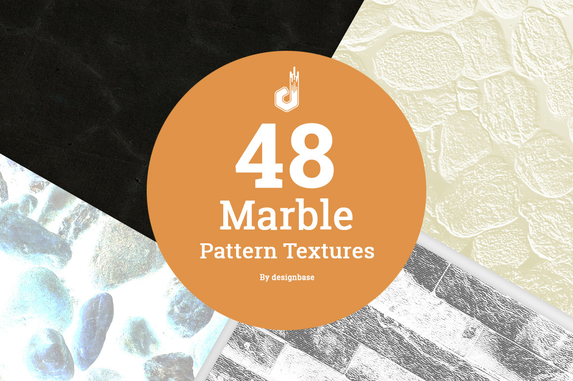 48 Unique Marble Pattern Textures, a Texture Graphic by Designbase