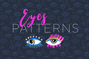 Eyes Patterns, a Decorative Illustration by PureDesignStudio