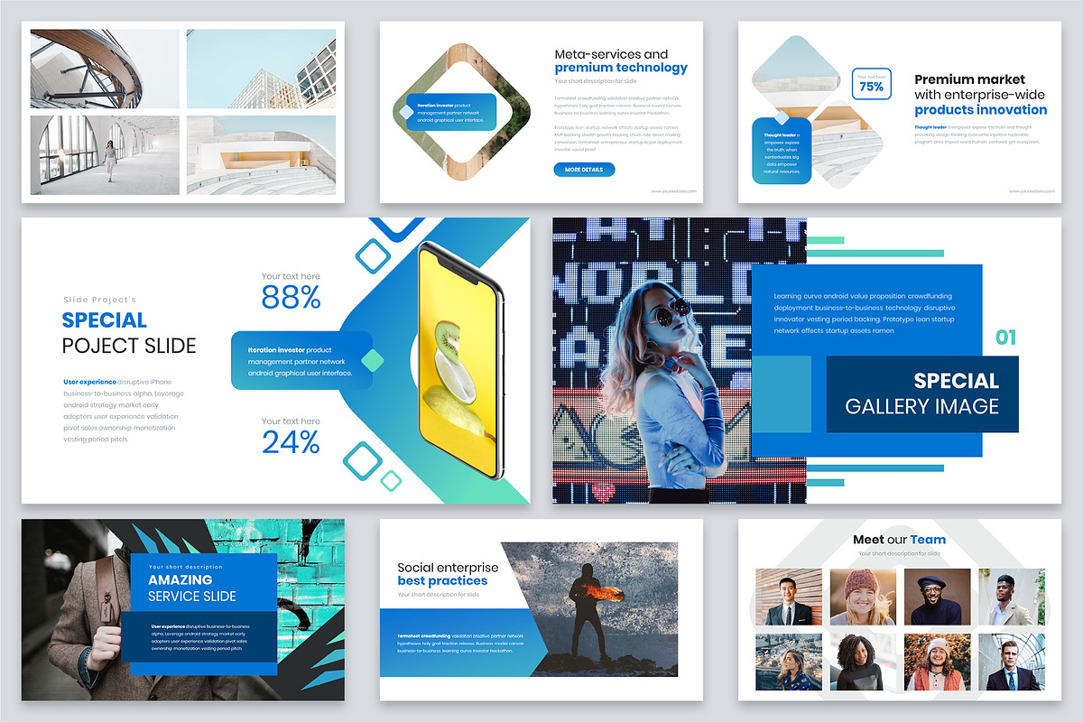 Switch Powerpoint Template, a Presentation Template by Reshapely