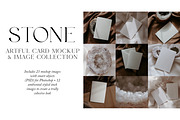Stone - Card Mockup Collection, a Print Template by Isabelle Salem ...