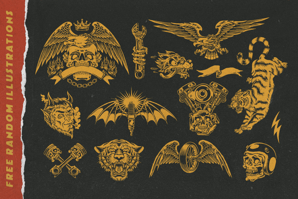 Kustom Machina - Font Duo