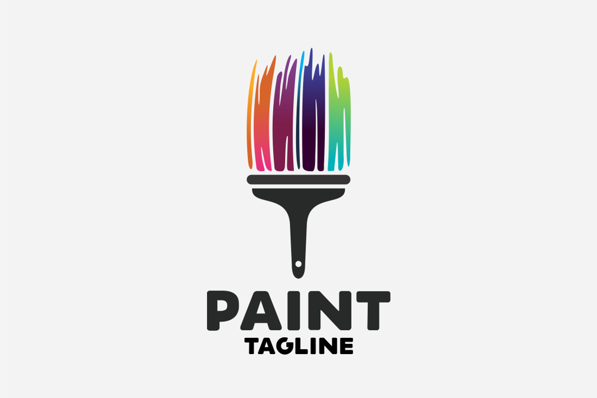 Paint Logo, a Branding & Logo Template by Brandlogo