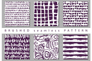Vector Set seamless pattern with | Textures ~ Creative Market