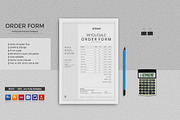 Order Form | Stationery Templates ~ Creative Market