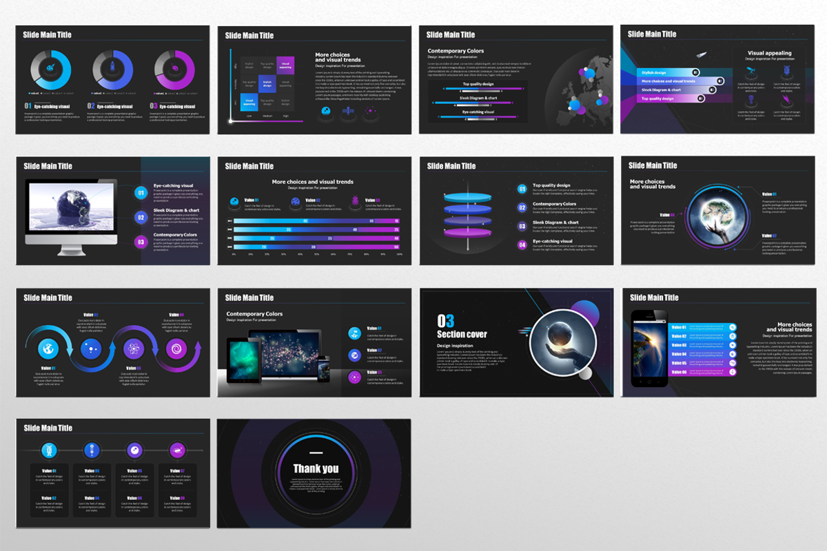 Space Travel PowerPoint, a Presentation Template by GoodPello