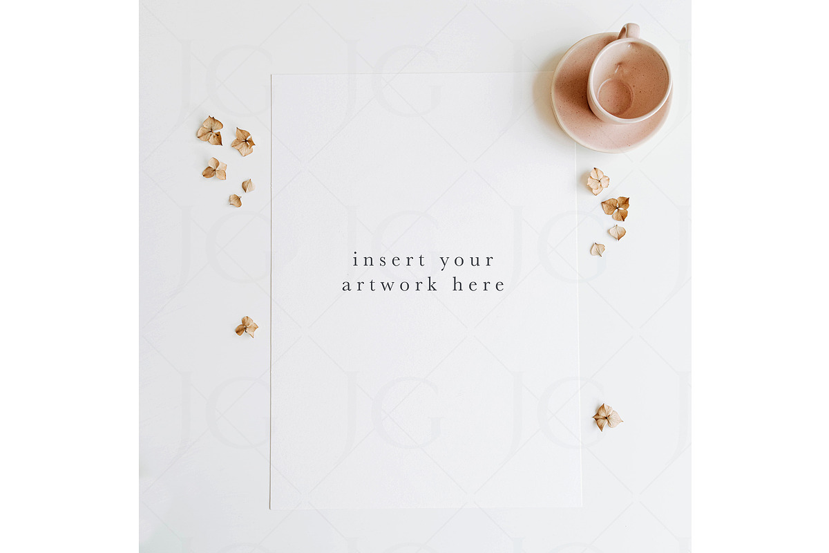 Anya Print Frame Mock Up Collection, a Print Template by Jade Golding ...