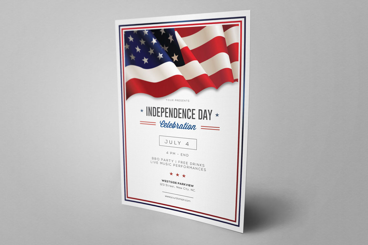 Independence Day Celebration Flyer, a Flyer Template by Me55enjah ...