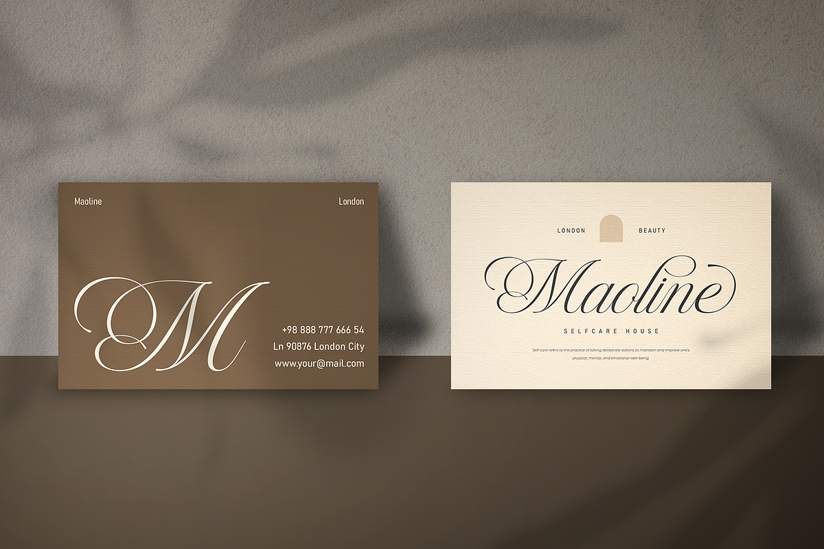 Kaelyna Script - Modern Cursive Font