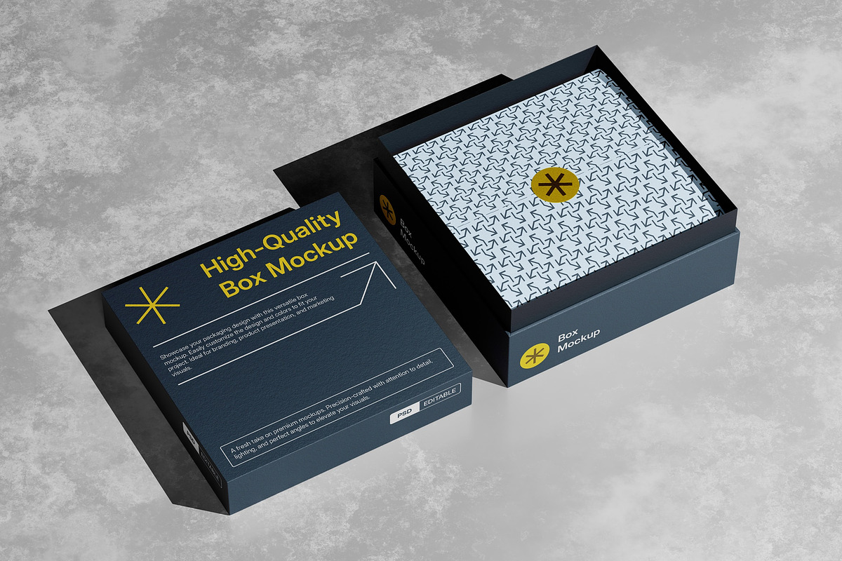 Premium Box Mockup