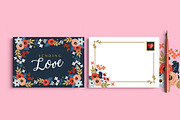 Florence Note Cards, a Card Template by Werlang Paper