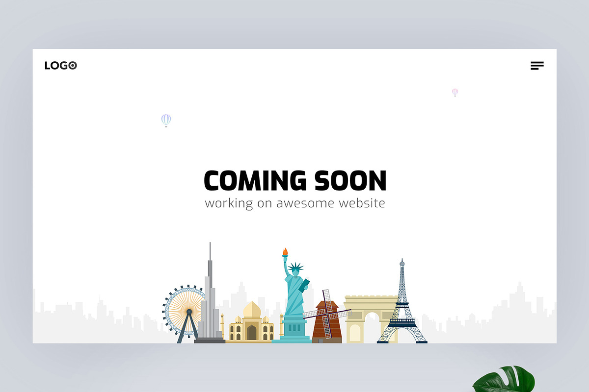 Coming Soon Animated City, a Websites & App Template by Faizur Rehman