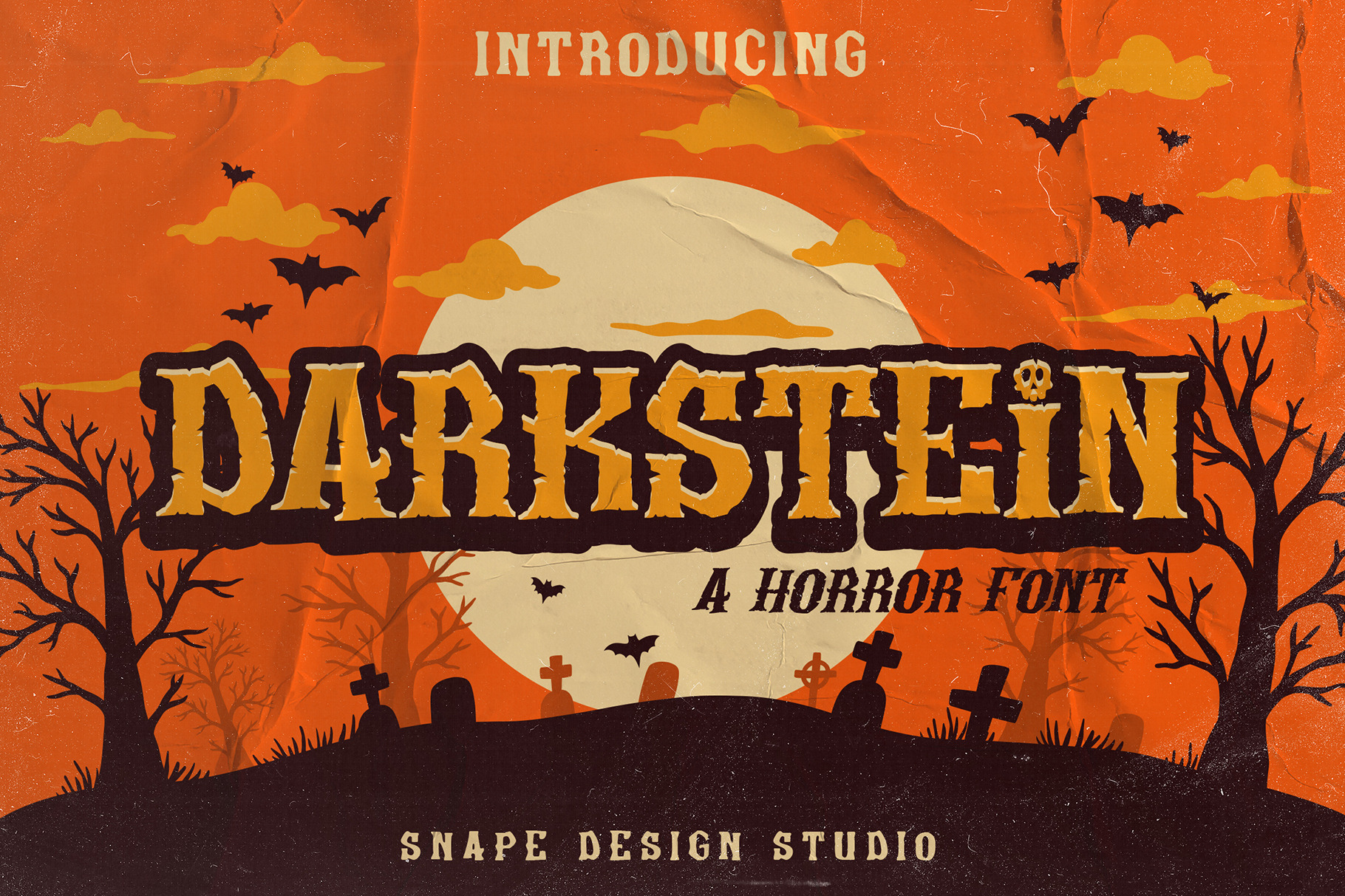 Darkstein - Horror Font | Creative Market