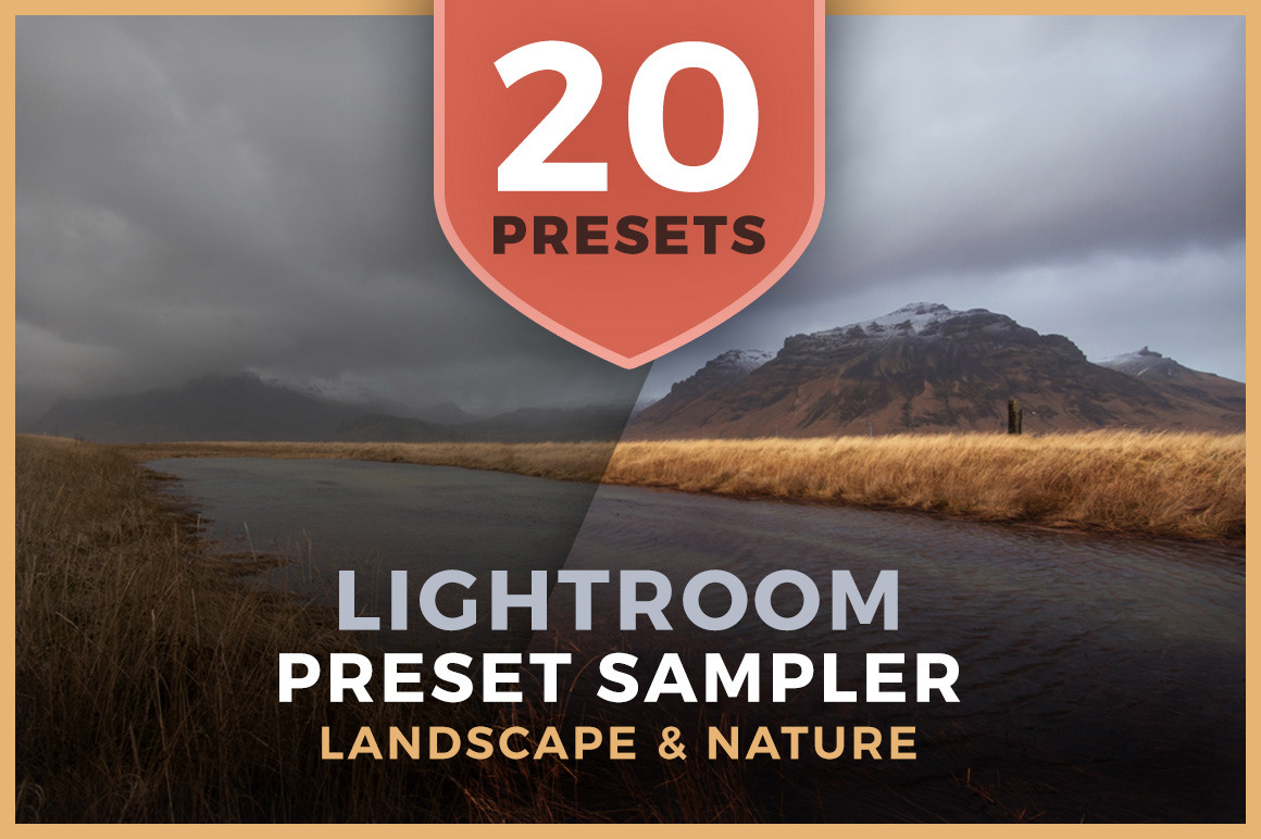 Lightroom Sampler Landscape & Nature, an Action Add-On by PhotoMarket