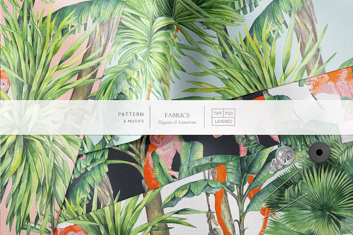 Madagascar, luxury Patterns!, a Pattern Graphic by TSTUDIO
