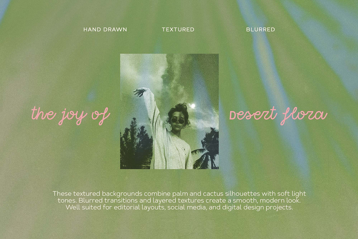 Bloom Mirage Desert Echo backgrounds