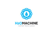Water Tech Logo, a Branding & Logo Template by bvcreates