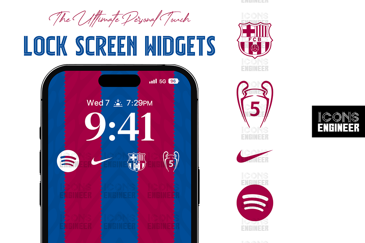 FC Barcelona 23/24 Theme Pack | Home, an Icon by IconsEngineer
