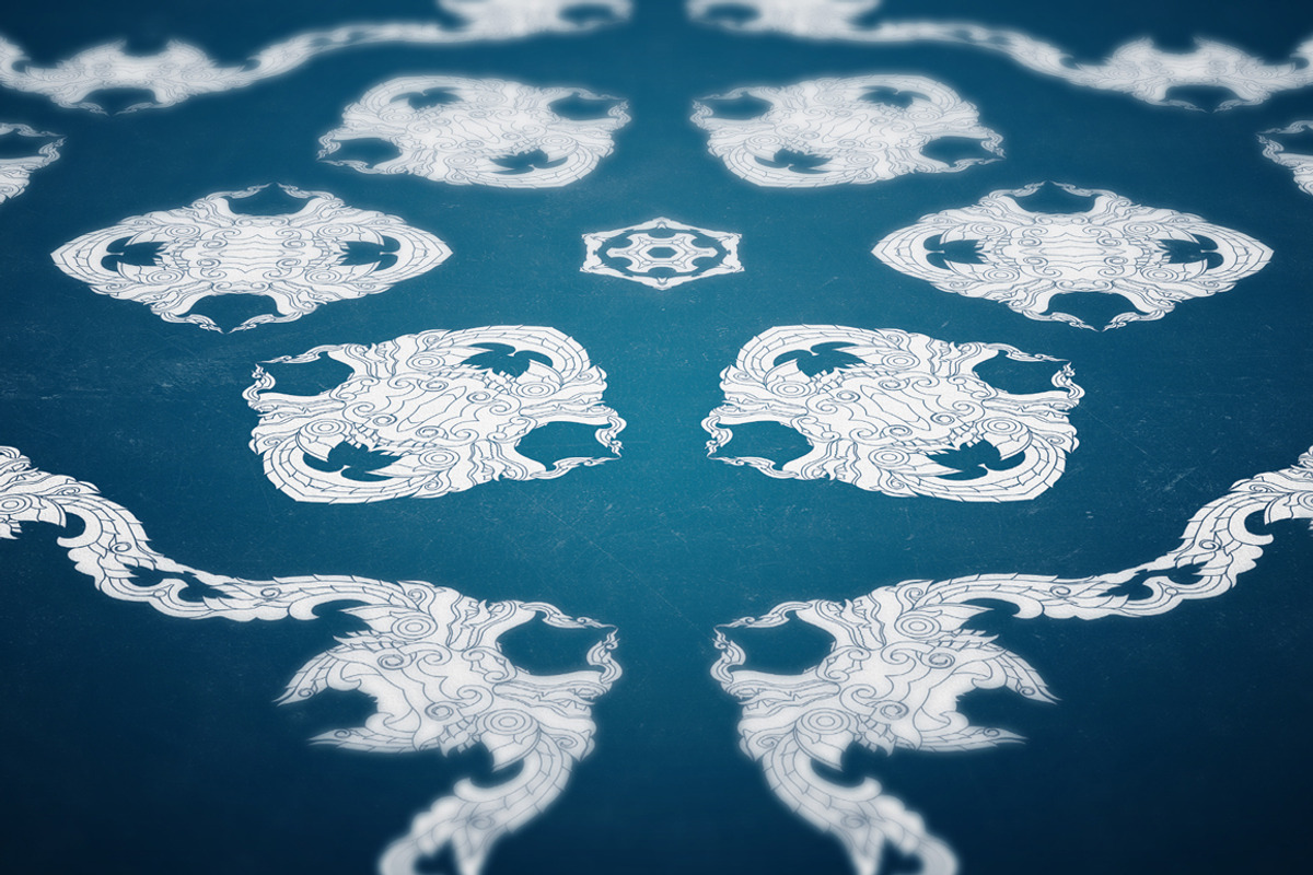 Complex Lai Thai Pattern V2, a Decorative Illustration by LuisFaus