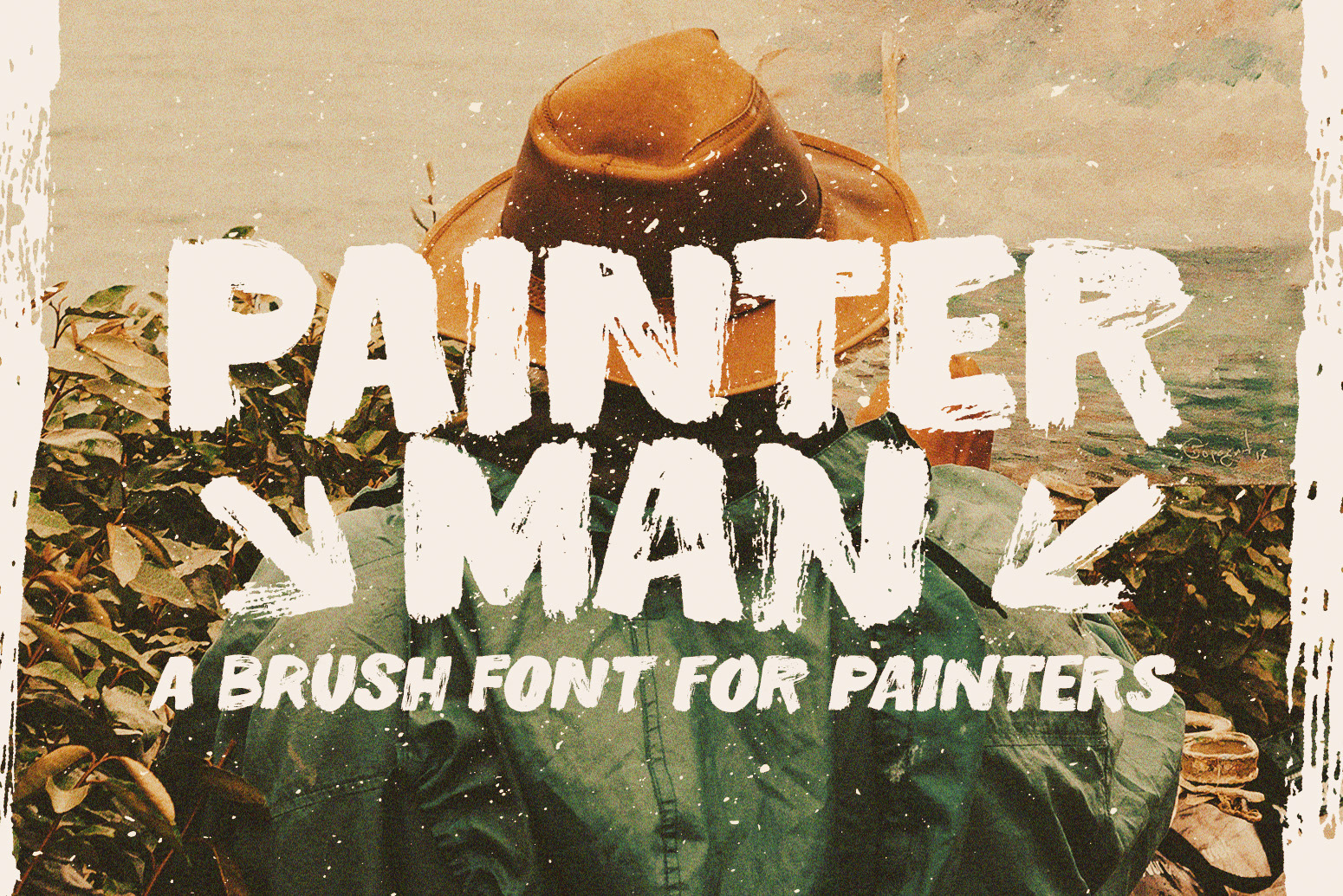 Painterman Brush Font, a Script Font by Types and Boats