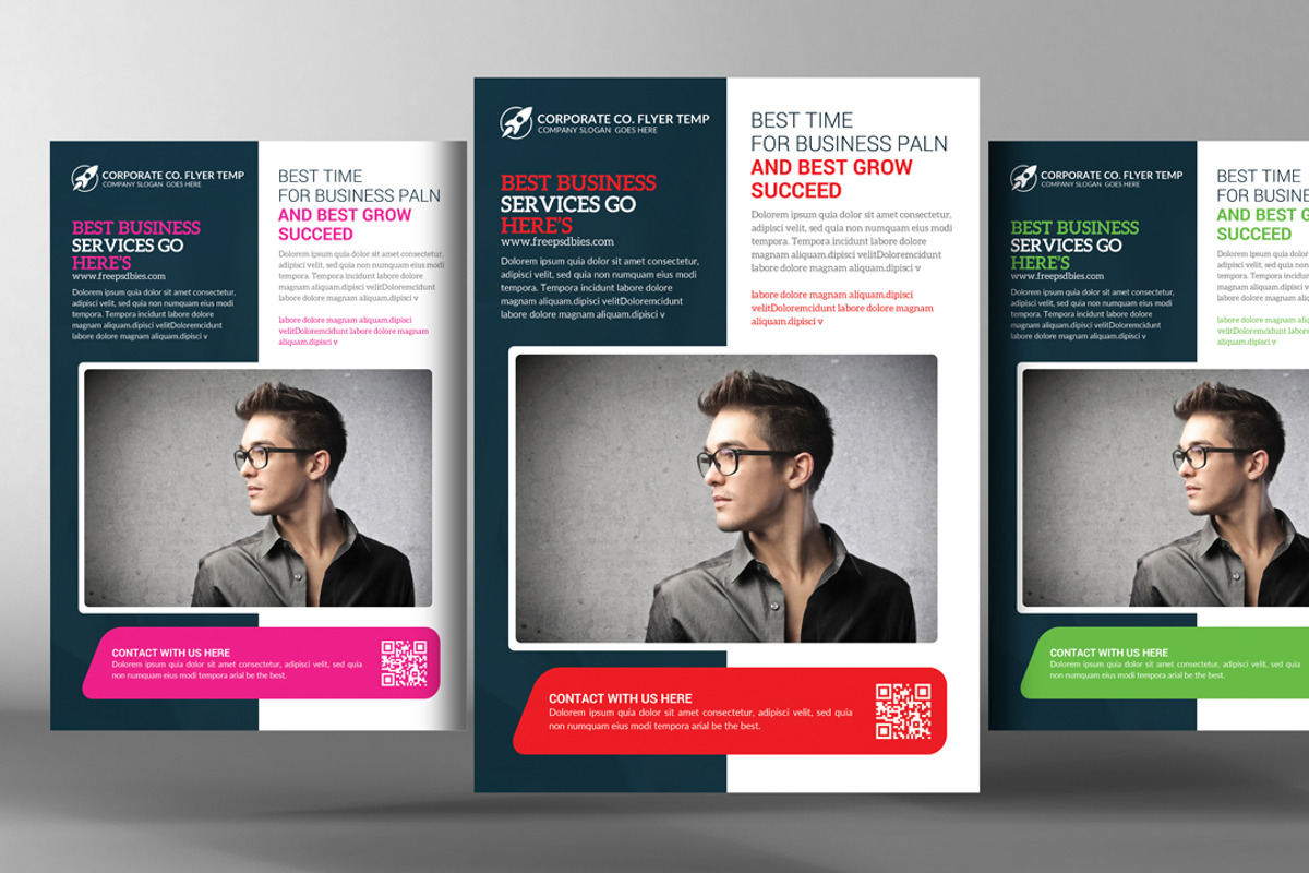 5 Employment Agency Flyers Bundle, a Flyer Template by graphicforest