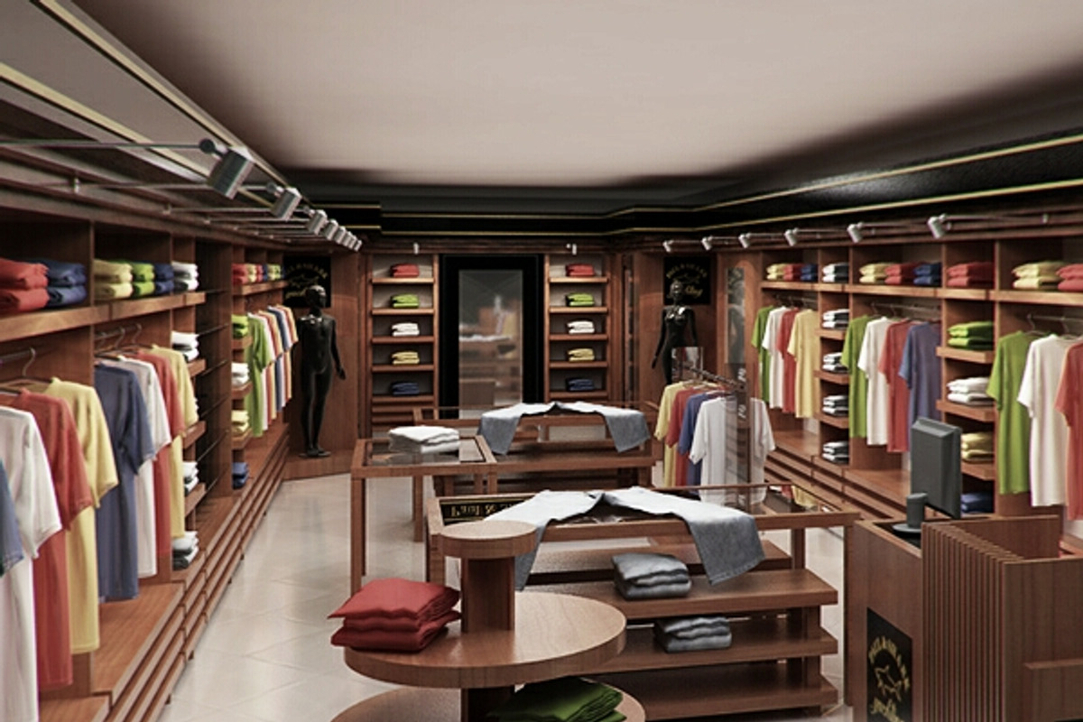 Clothing Store interior Render Ready, an Architecture 3D Model by VisualCG