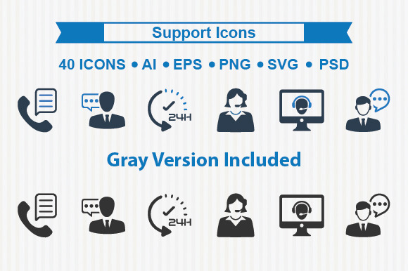 Support Icons, an Icon by Symbolic Language