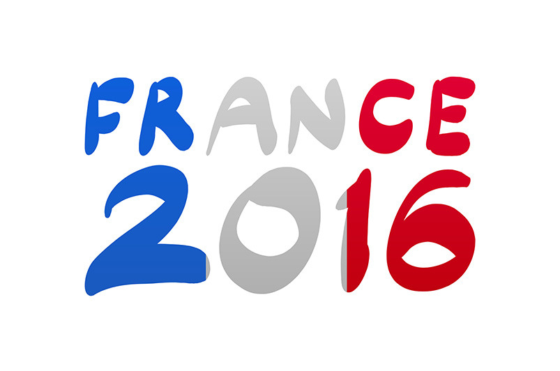Flag France lettering vector 2016, a Background Graphic by Rommeo79