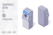 Isometric ATM, an Object Graphic by Graphic Warehouse