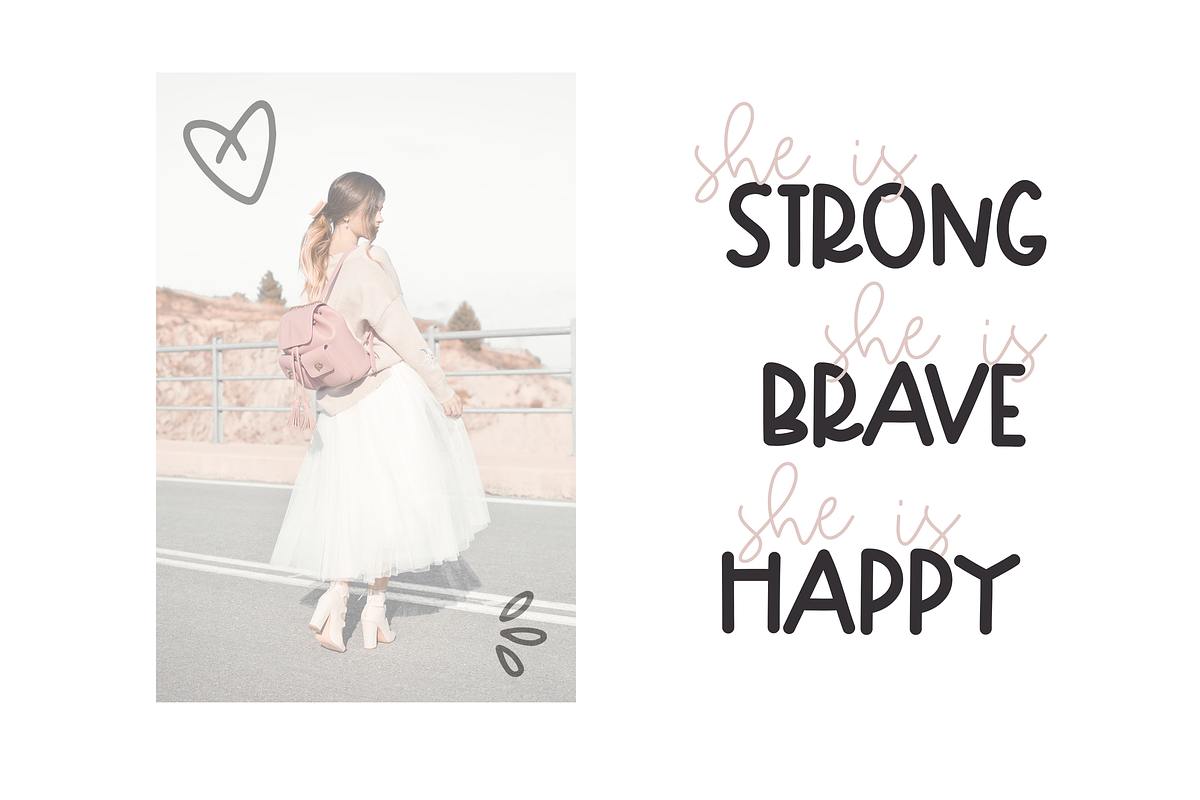 One Wish - Handwritten Font Duo, a Script Font by KA Designs