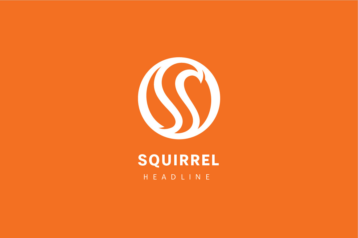 Squirrel logo., a Branding & Logo Template by Anton Akhmatov