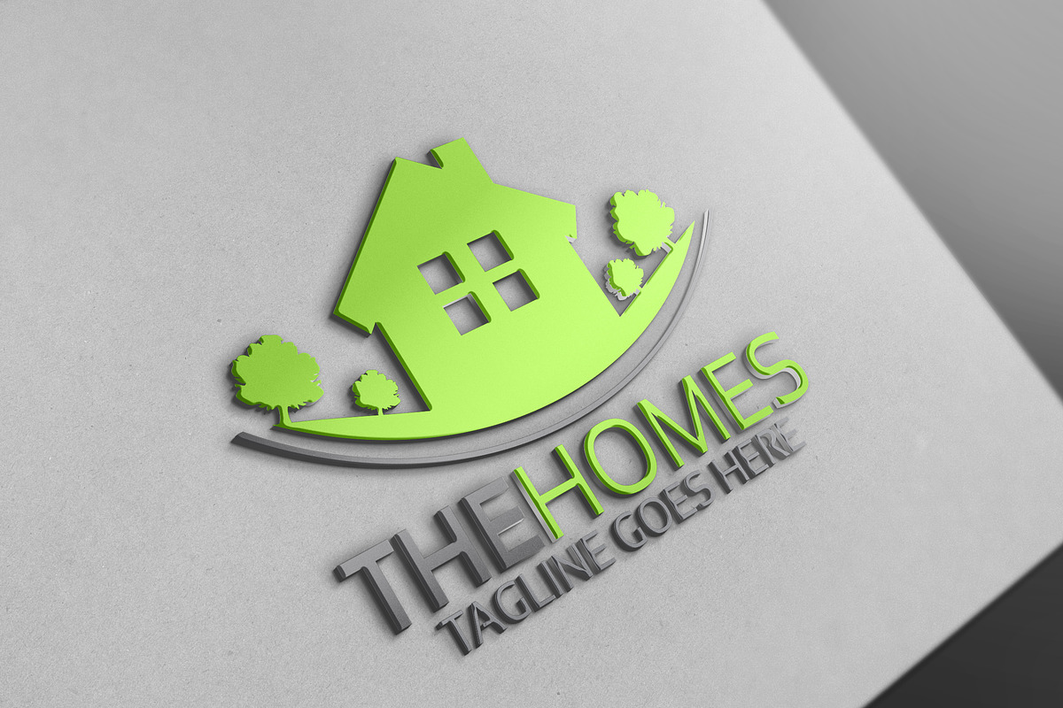 The Home Logo, a Branding & Logo Template by Josuf Media