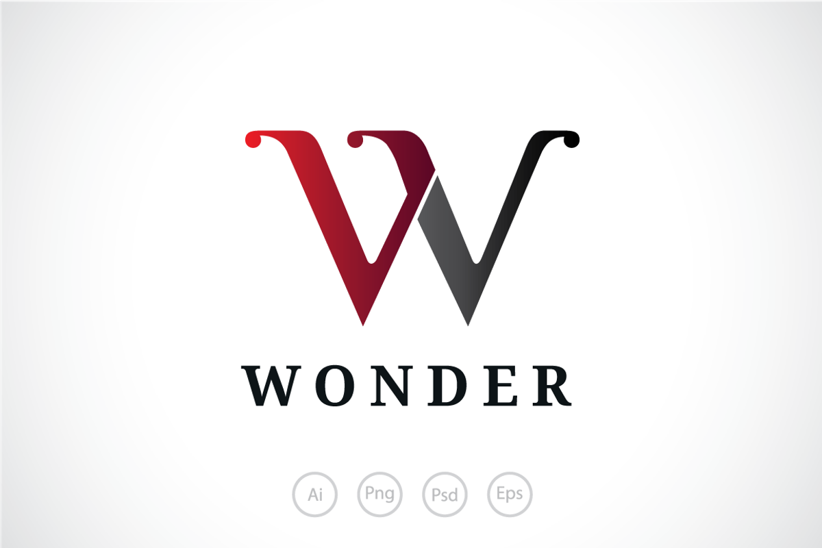 Alphabet W Logo Template, a Branding & Logo Template by Heavtryq Design