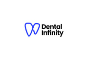 infinity dental dentist tooth teeth, a Branding & Logo Template by vastard