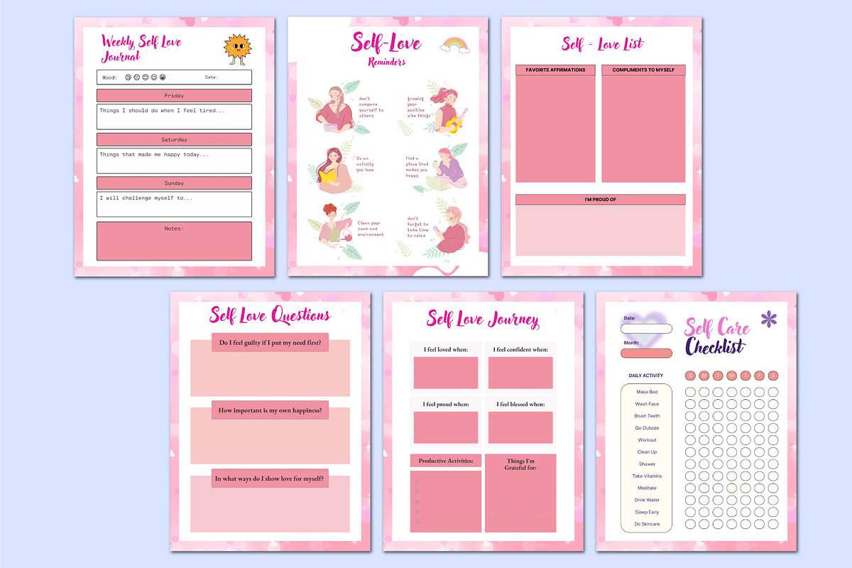 2026 Self-Esteem Workbook for Kids