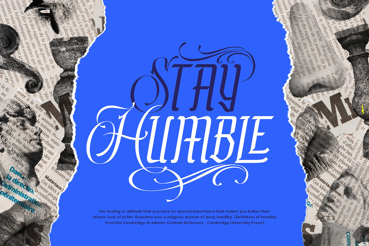 Rumble Stone Typeface, a Blackletter Font by alit design