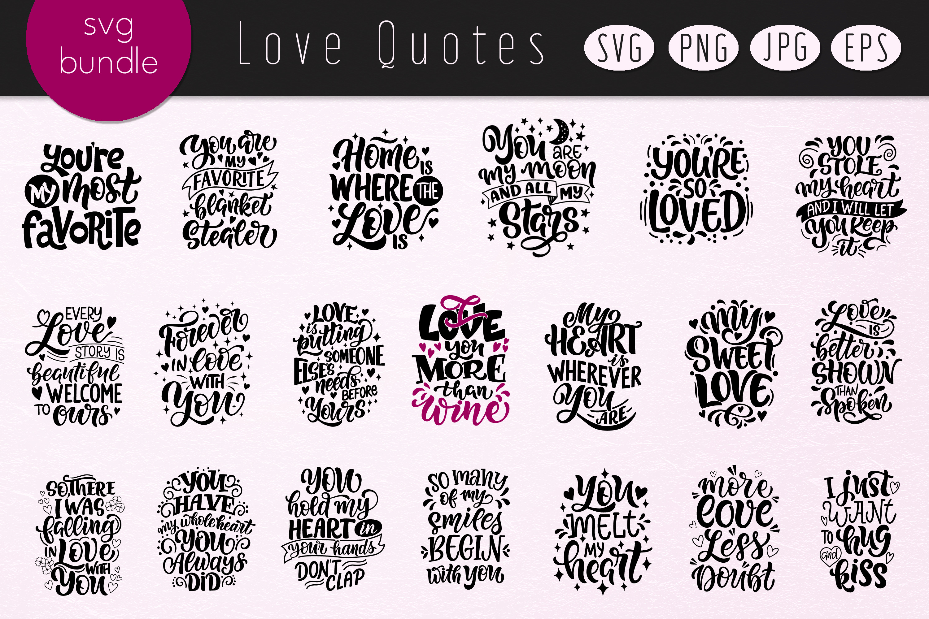 Love Quotes Svg Quotes A Graphic By Rinaletters