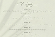 Milyah Signature Script font, a Script Font by alit design