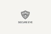 Secure Eye Logo, a Branding & Logo Template by CAIRON CREATIVESTUDIO