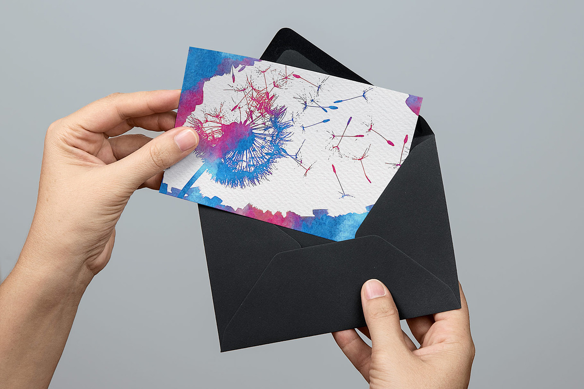 WATERCOLOR TWO-TONE Photoshop, a Layer Style Add-On by Graphic Spirit