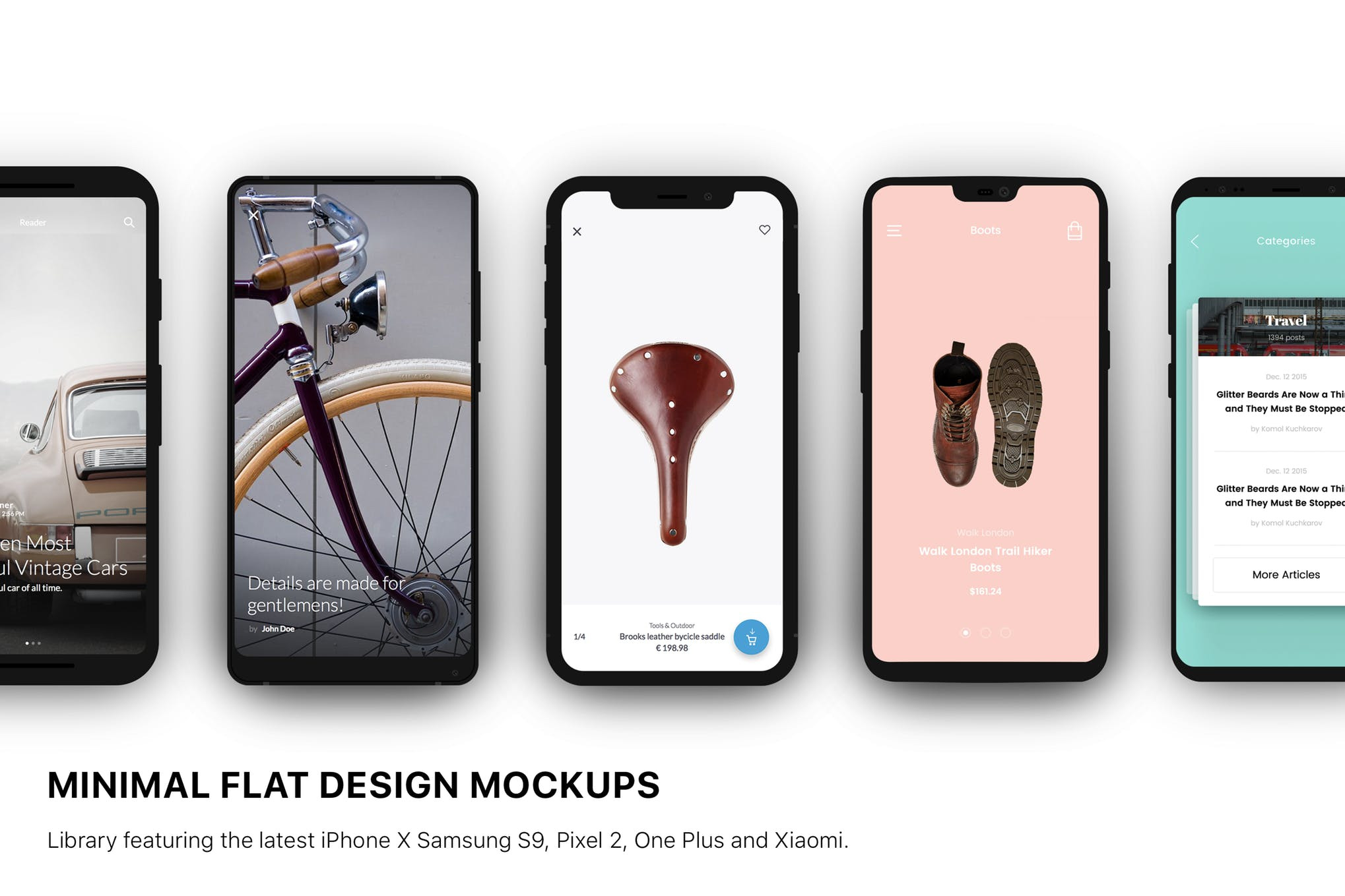 Minimal Flat Design Mockup, a Product Mockup by Oday Noon