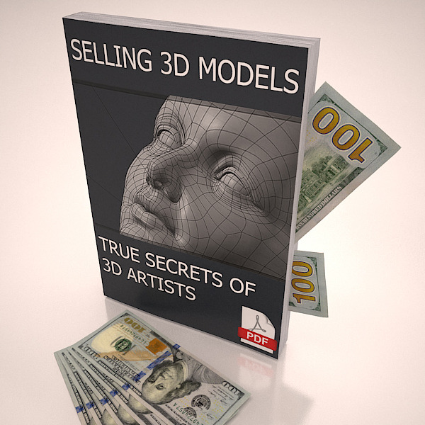 Selling 3D Models True Secrets of 3D, an Object 3D Model by VisualCG