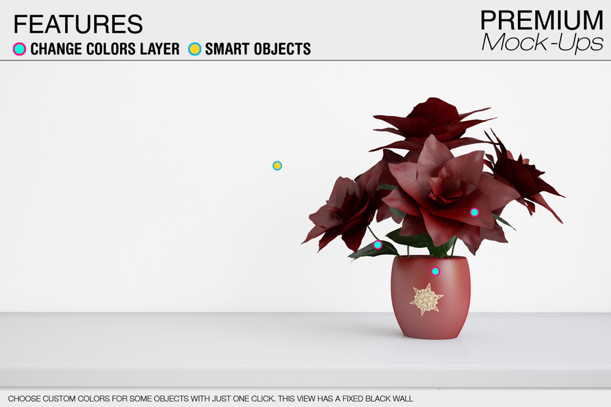 Christmas Frames Mockups, a Product Mockup by mock-ups