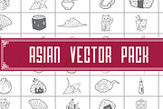 Asian Vector Pack, an Illustration by Go Media's Arsenal