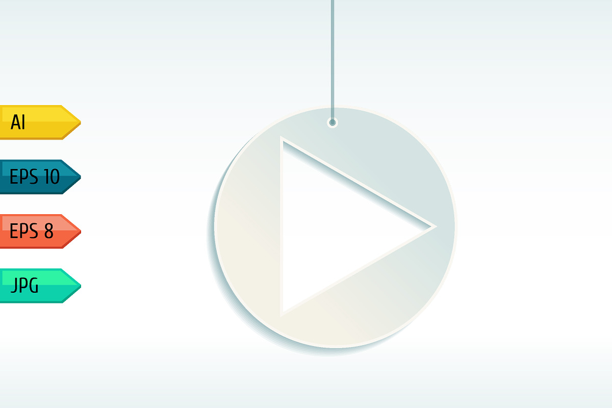 Set of paper tag icons., an Illustration by julia_musdotter