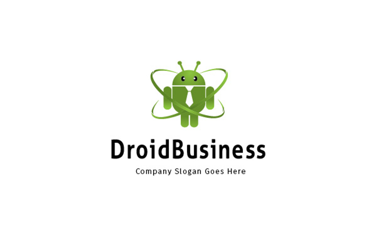 Droid Business Logo, a Branding & Logo Template by Mariyana