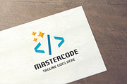 Master Code Logo, a Branding & Logo Template by Design_Planet