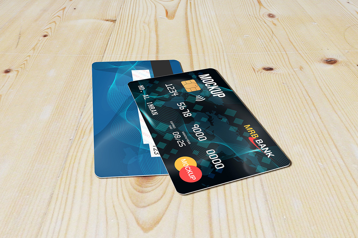 Debit Card Mockup, a Product Mockup by alimran24