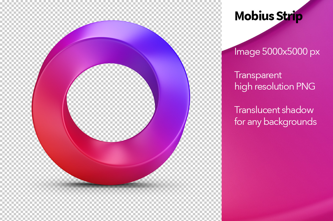 Mobius Strip, an Object Graphic by Anatoly Maslennikov